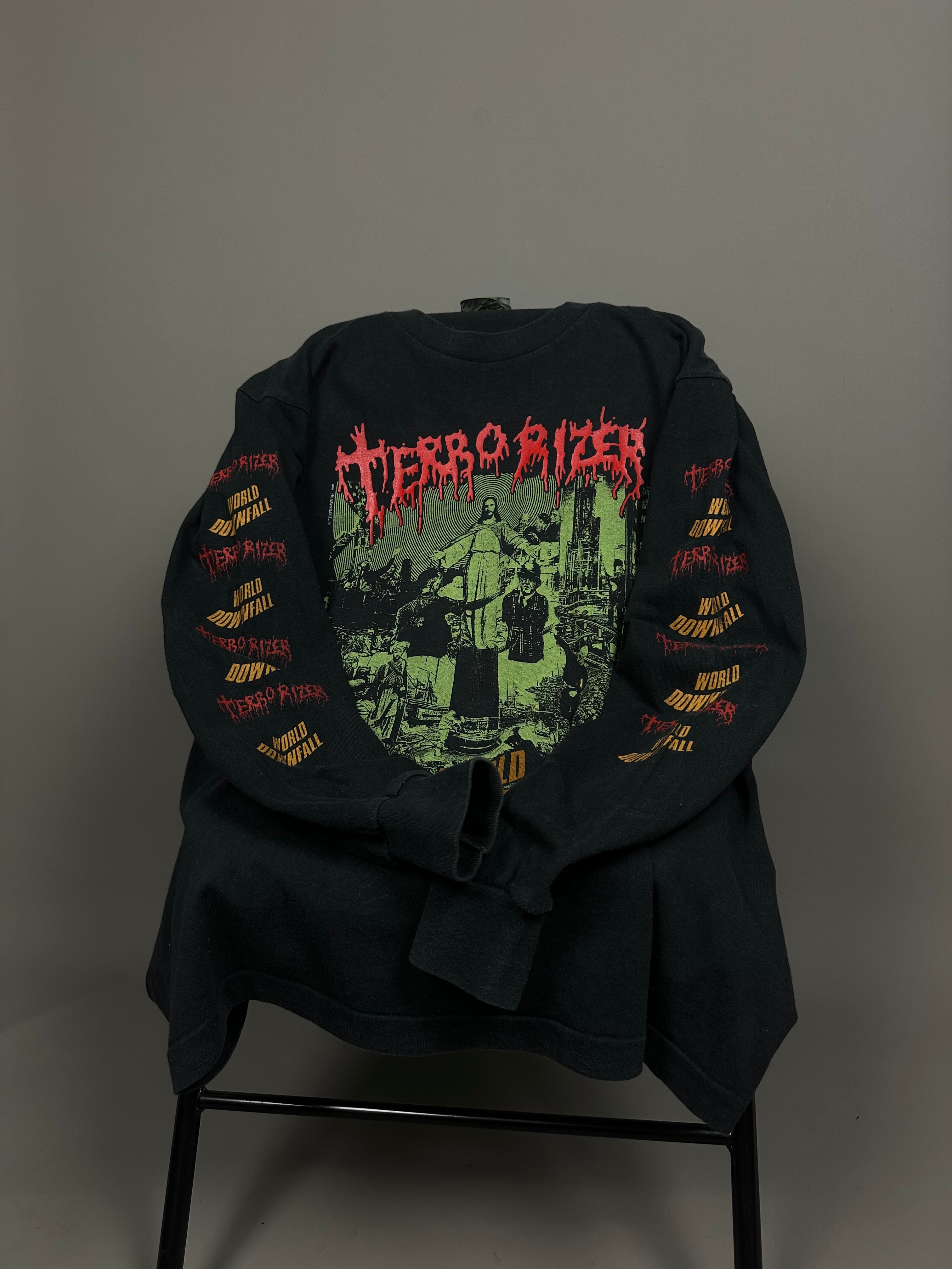 Vintage 1990 Terrorizer World Downfall Longsleeve // NVCO. – LASTLIFECO