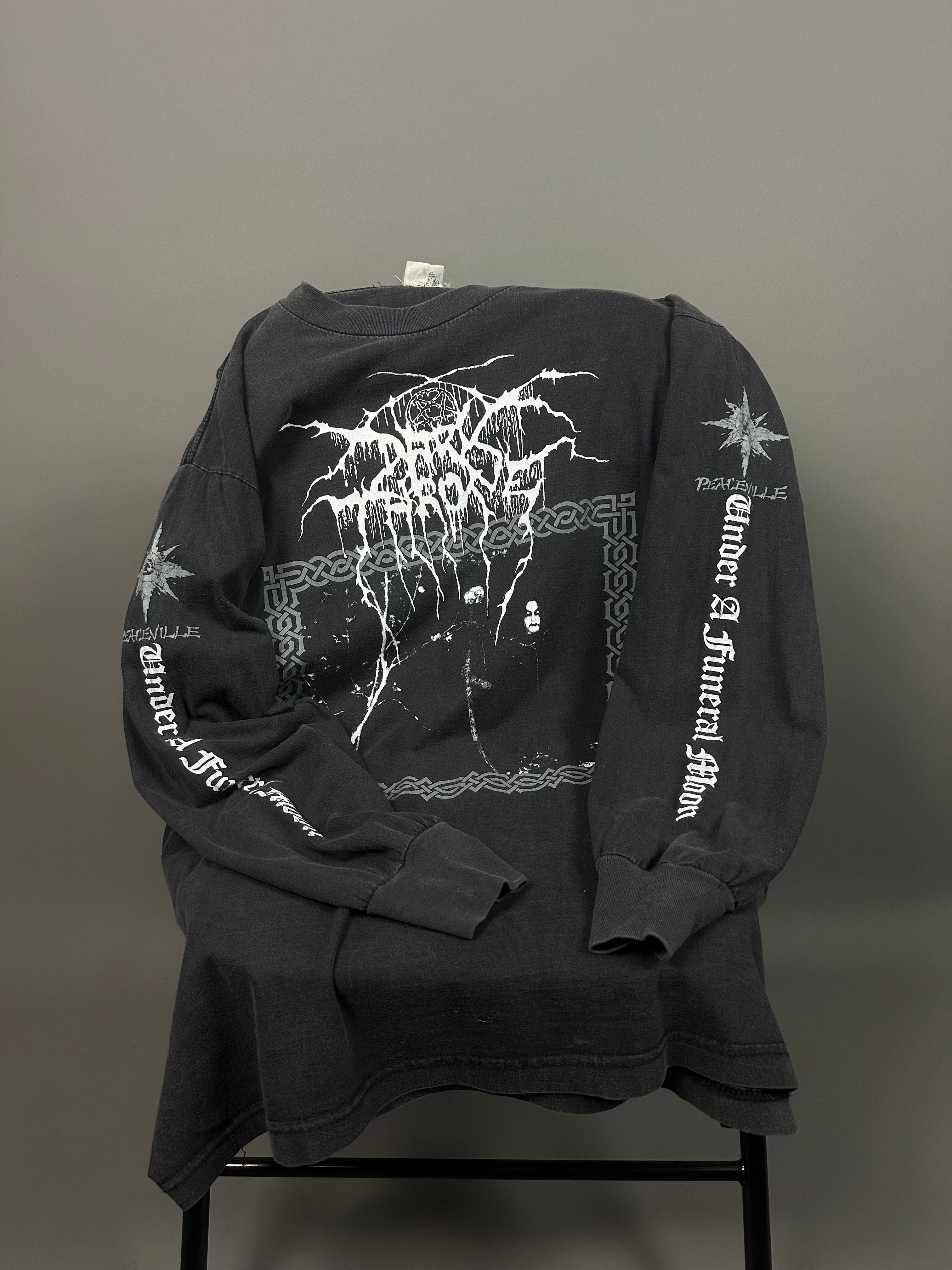 Darkthrone 1993 Under A Funeral Moon Vintage Longsleeve // NVCO ...